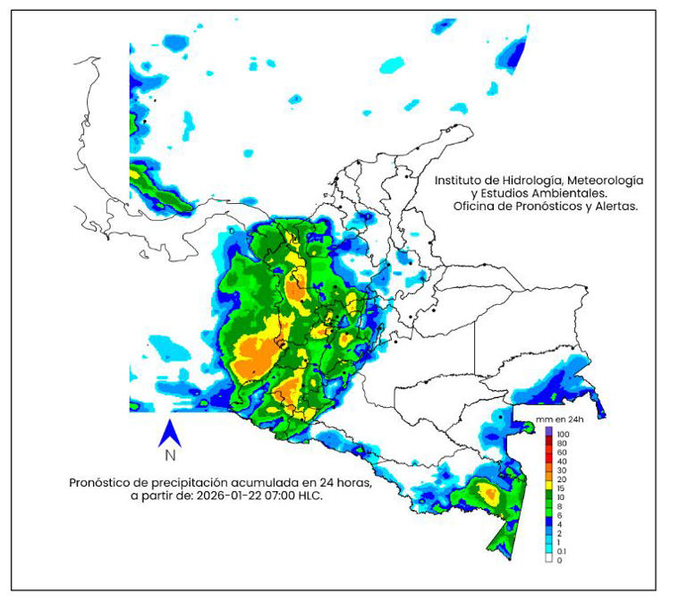 ¿Dejará de llover? El pronóstico del Ideam en Colombia entre el lunes ...