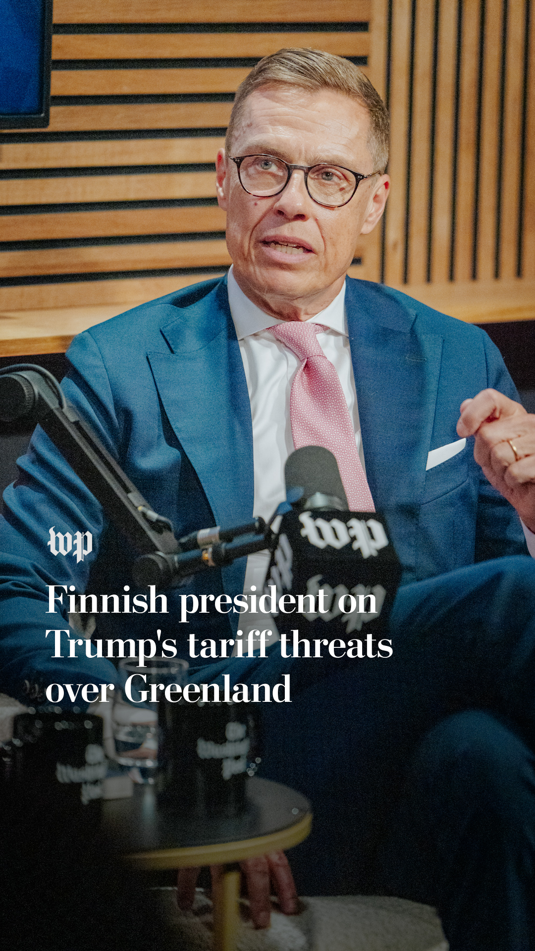 Finnish president on Trump's tariff threats over Greenland