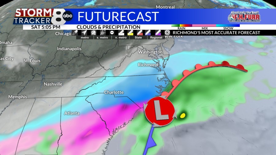 StormTracker8: Snowstorm looking likely this weekend