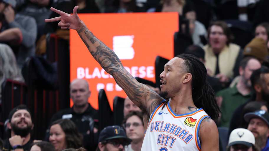 OKC Thunder turn to double big starting lineup vs. Cavs