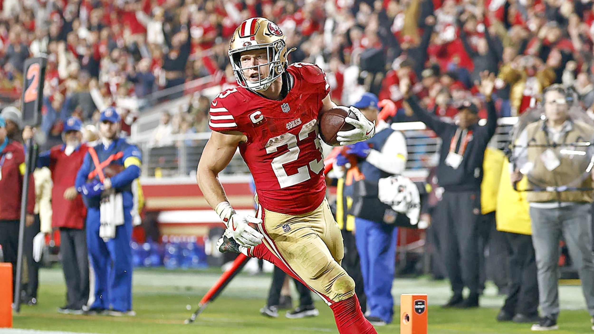 49ers standouts earn PFWA honors as Christian McCaffrey makes All-NFL team