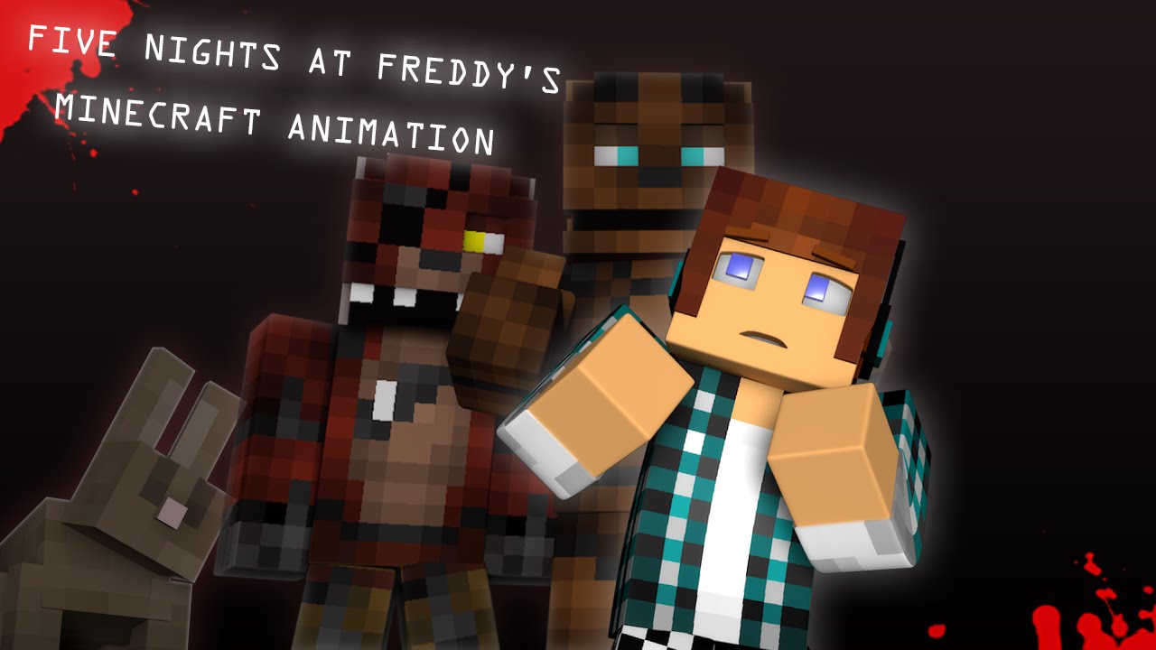 Five Nights at Freddy's 3 - Minecraft animation // Animação Minecraft