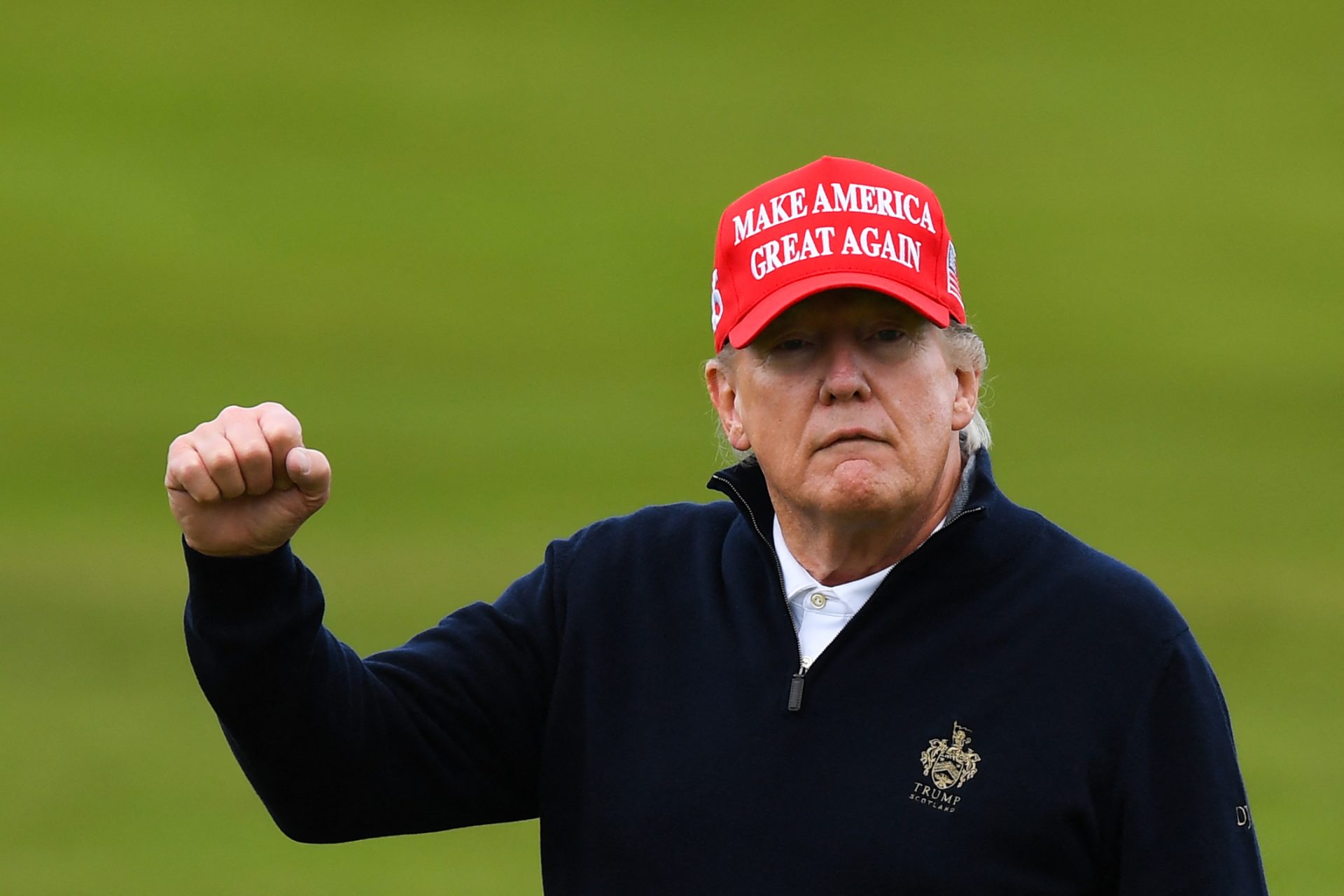 The Trump golf course burial that sparked a lot of questions