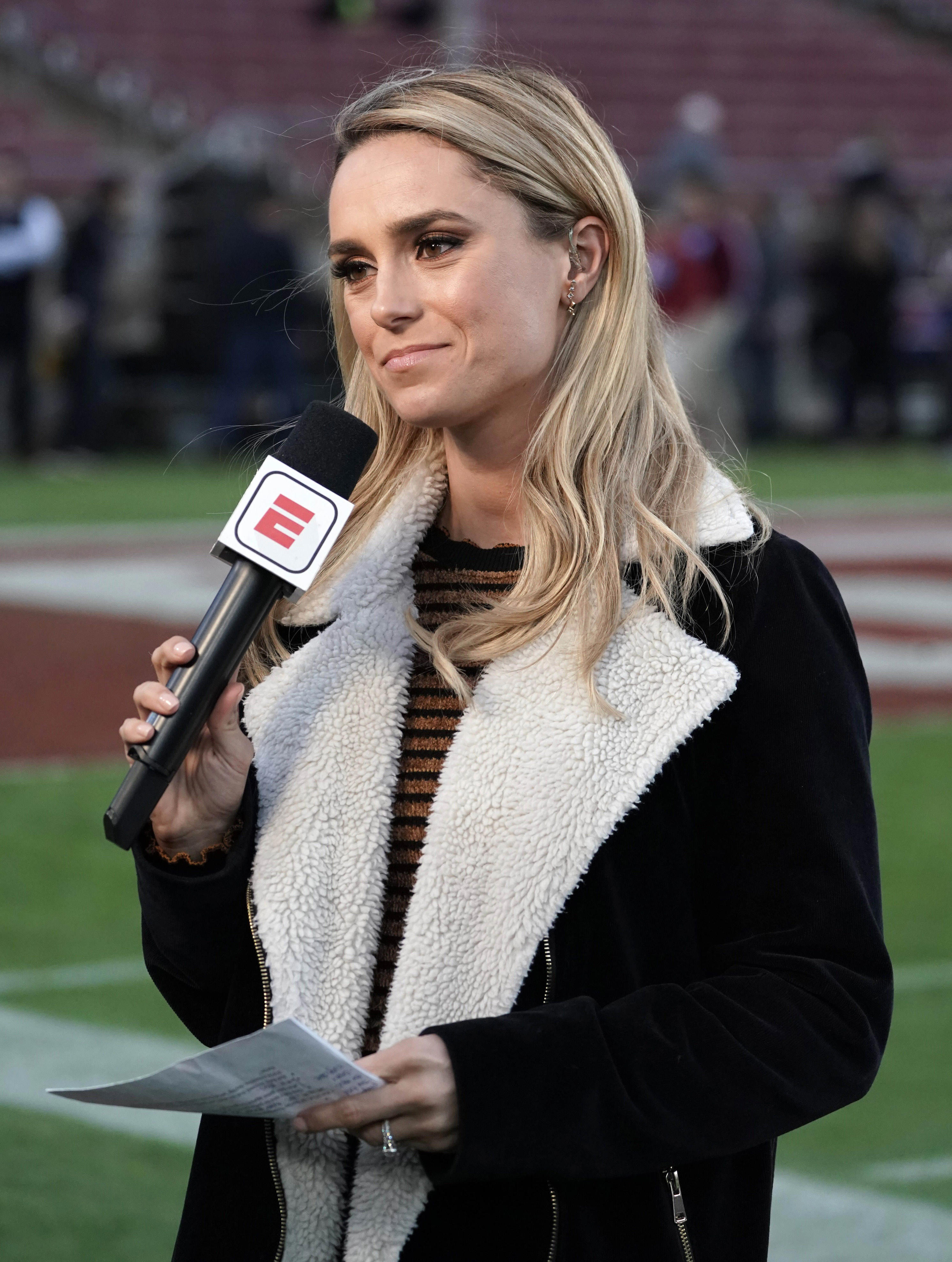 Best photos of ESPN college football sideline reporter Molly McGrath