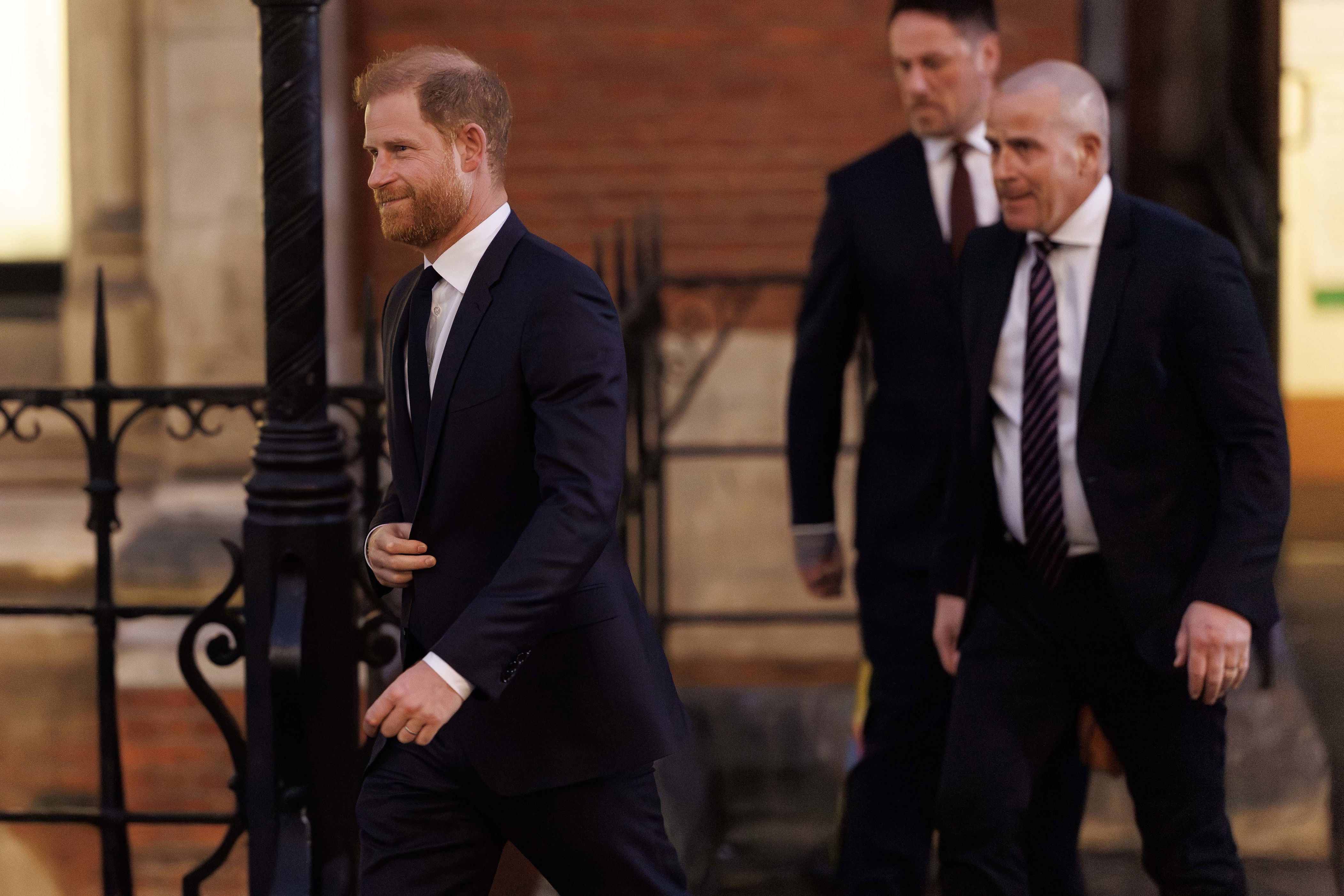 Prince Harry returns to court for final battle with British press - but ...