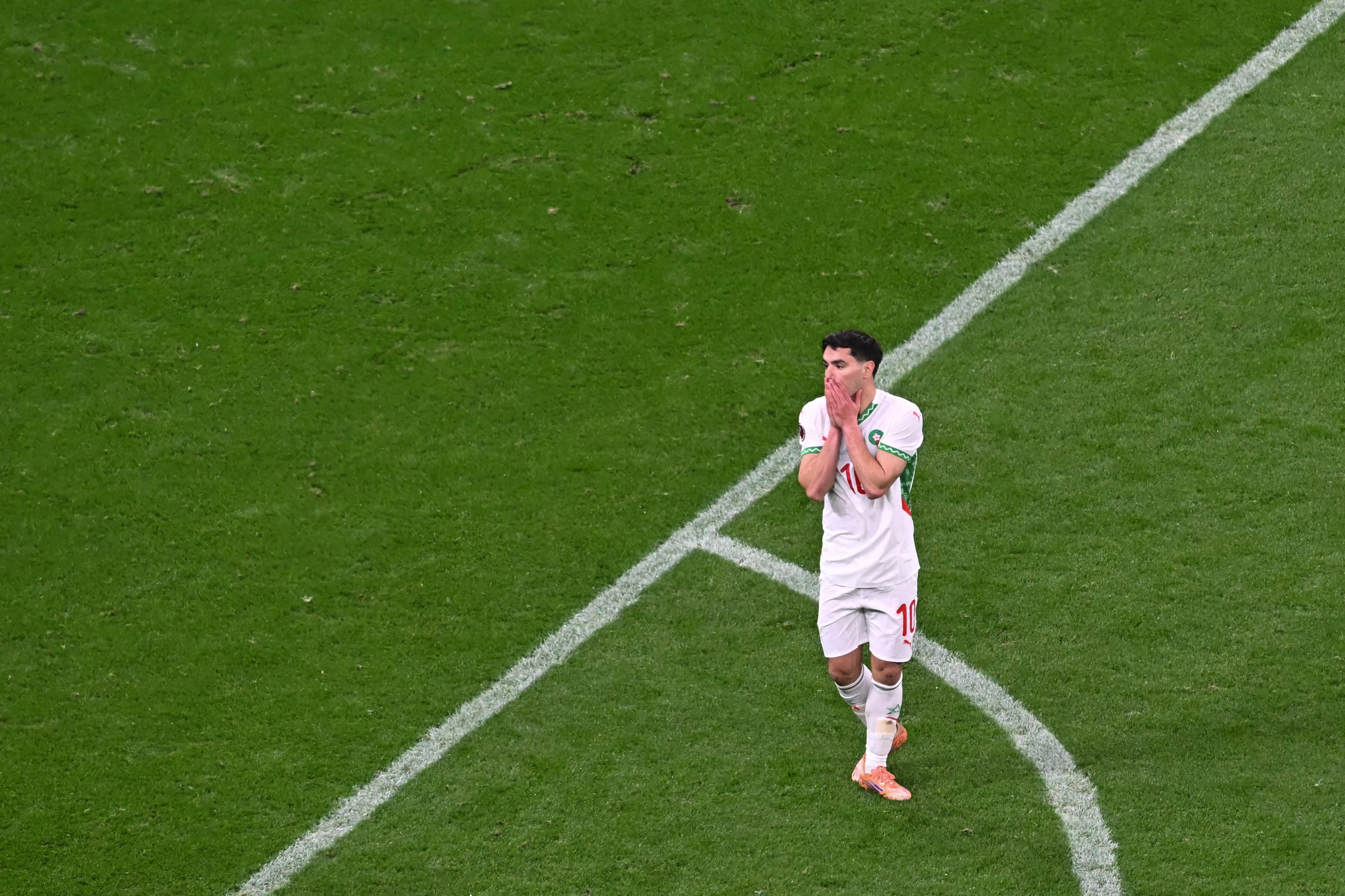 Brahim Diaz apologizes for disastrous penalty kick in AFCON final