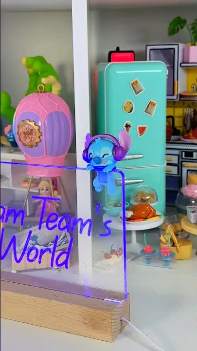 Disney Stitch Attachmeez #disney #asmr #attachmeez