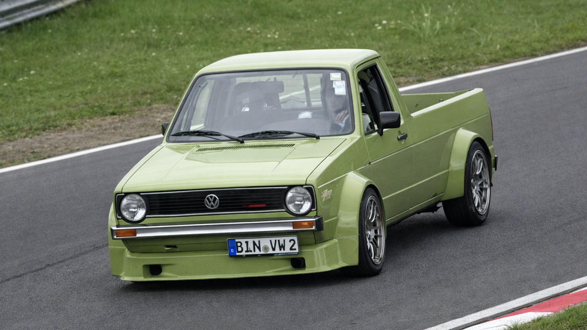 Real drivers push limits on the Green Hell