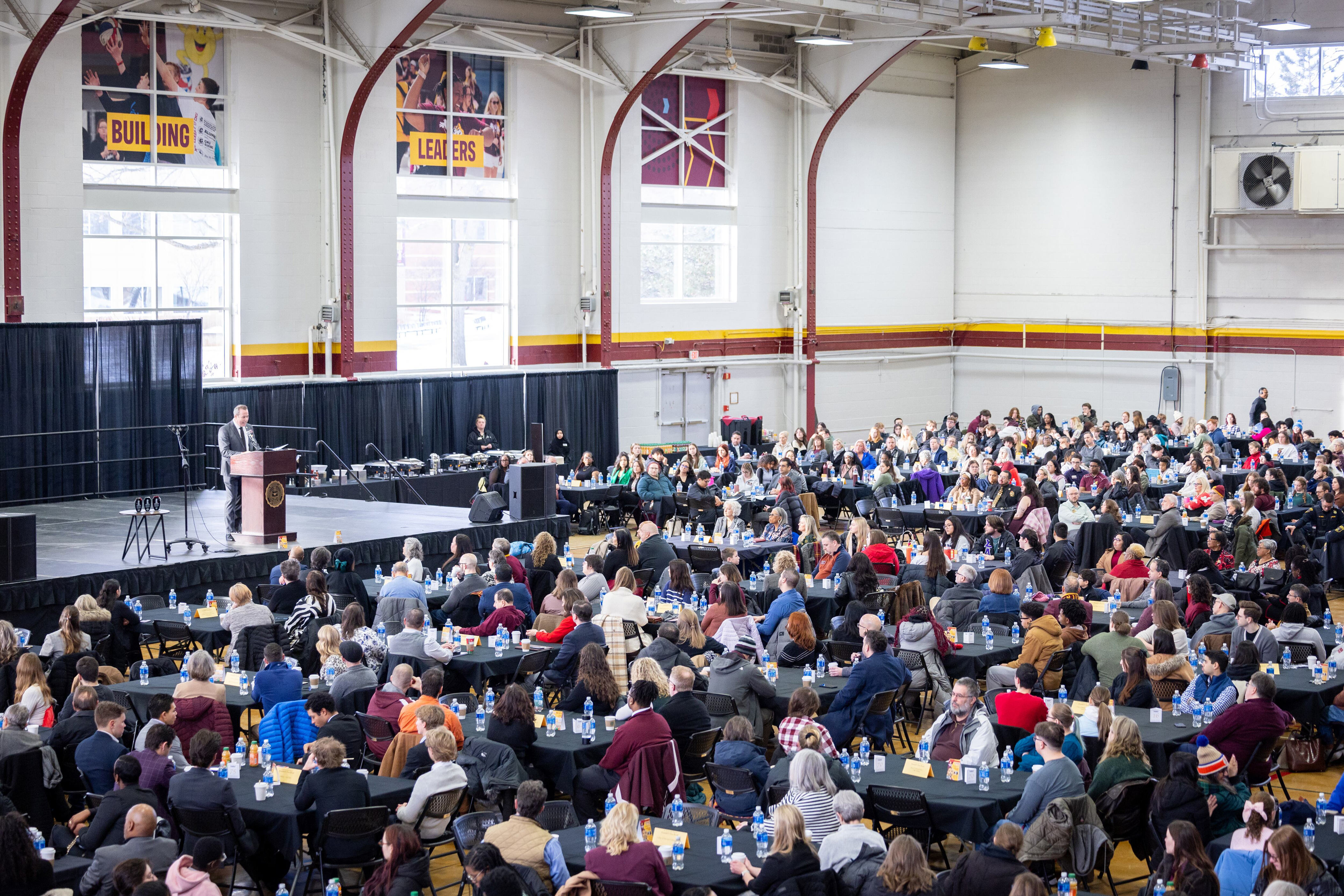 CMU community honors MLK Day with oratory, service, peace march