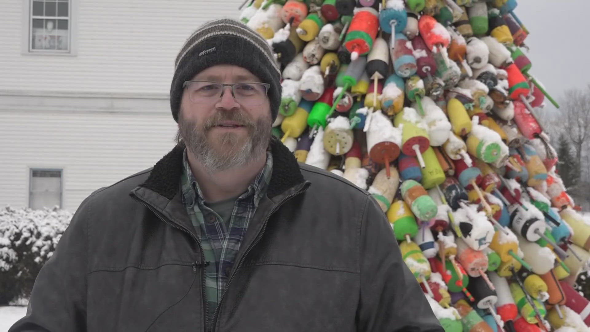 Have you visited the 'Buoy Tree' in Addison?