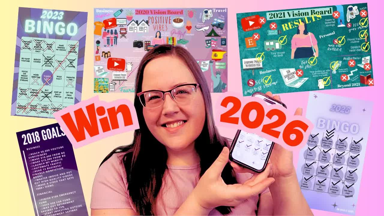 How I actually achieved all my goals this year (the system that finally ...