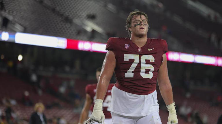 Former Stanford offensive lineman signs with Auburn