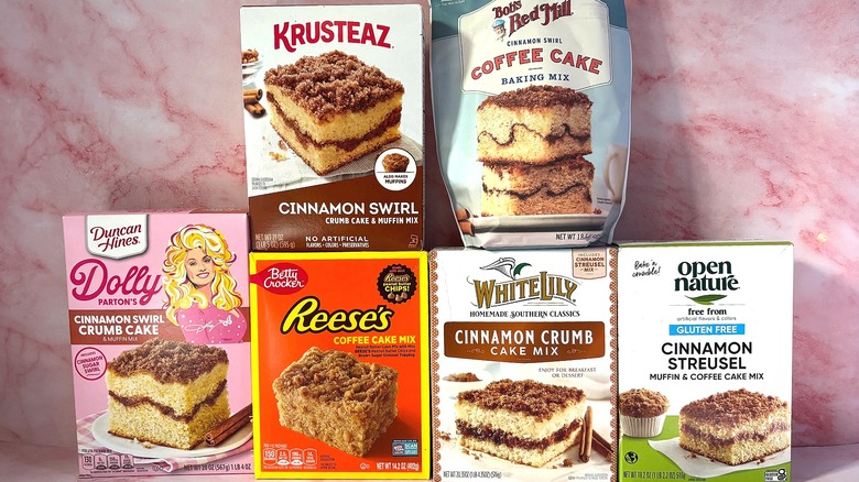 6 store-bought coffee cake mixes, ranked