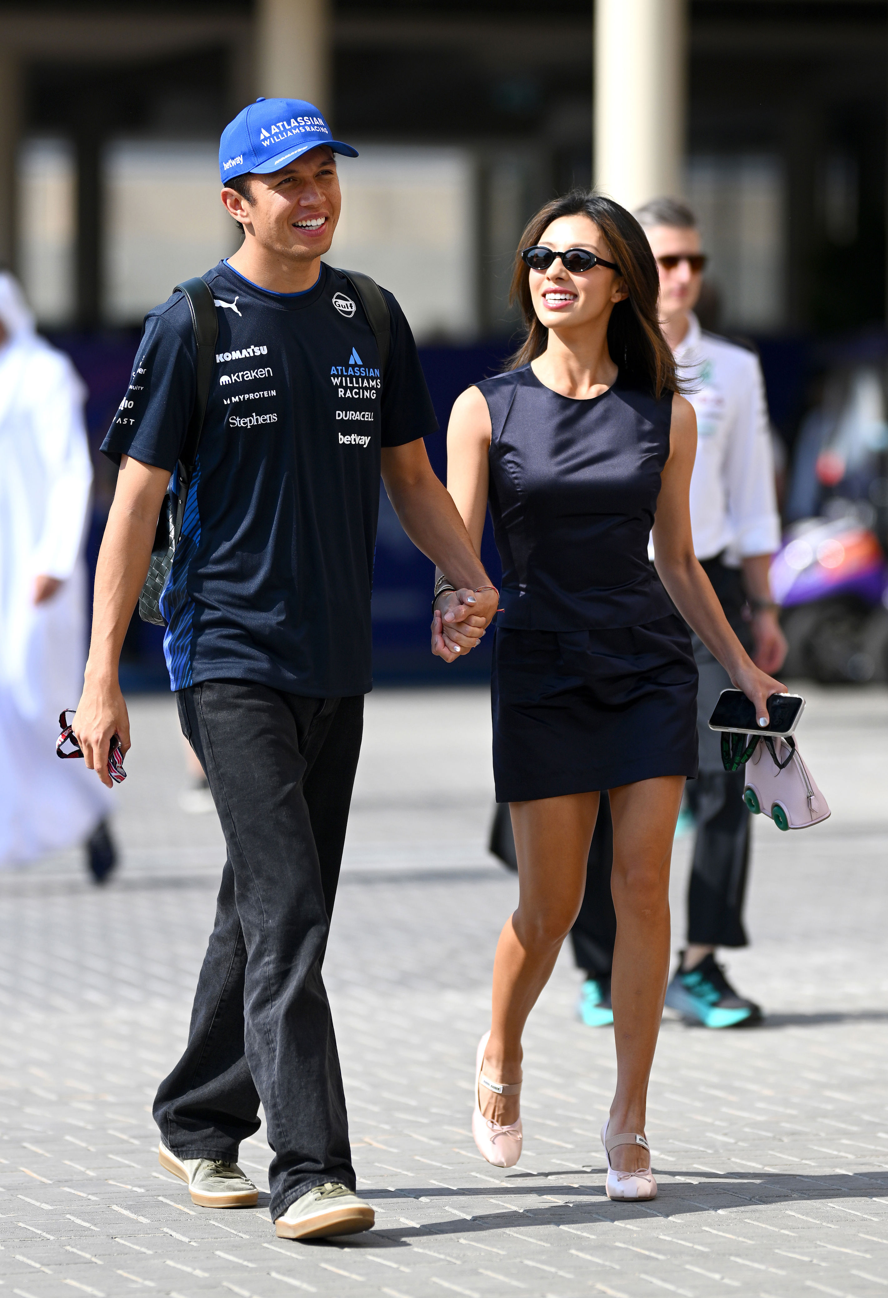 'Stuck with each other': Formula One driver Alex Albon engaged to ...