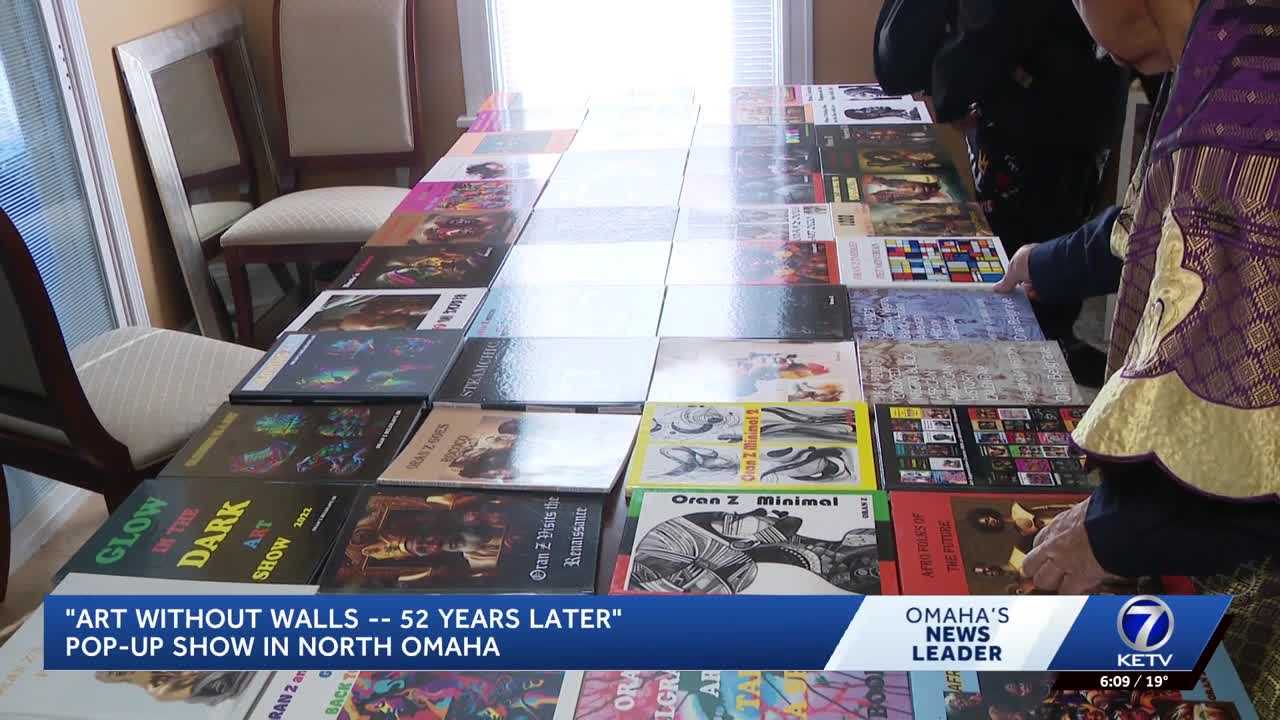 Pop-up show in north Omaha honors artists