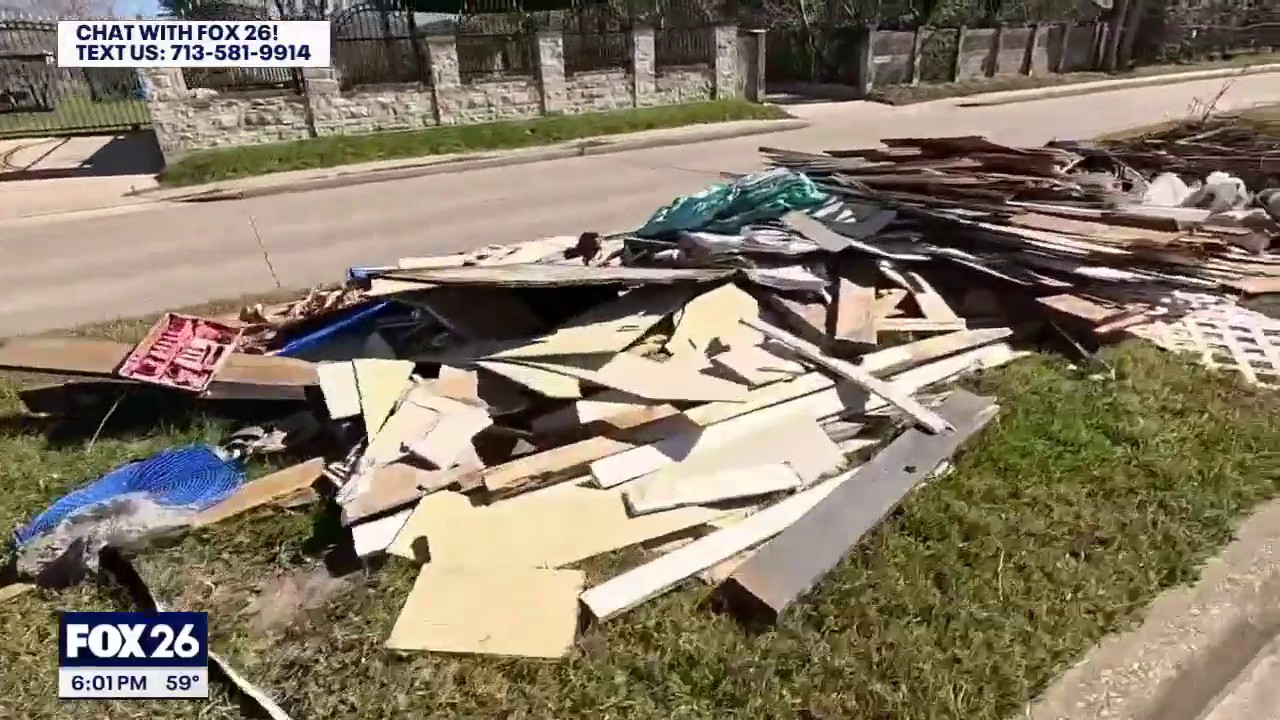 Illegal dumping continues in NE Houston