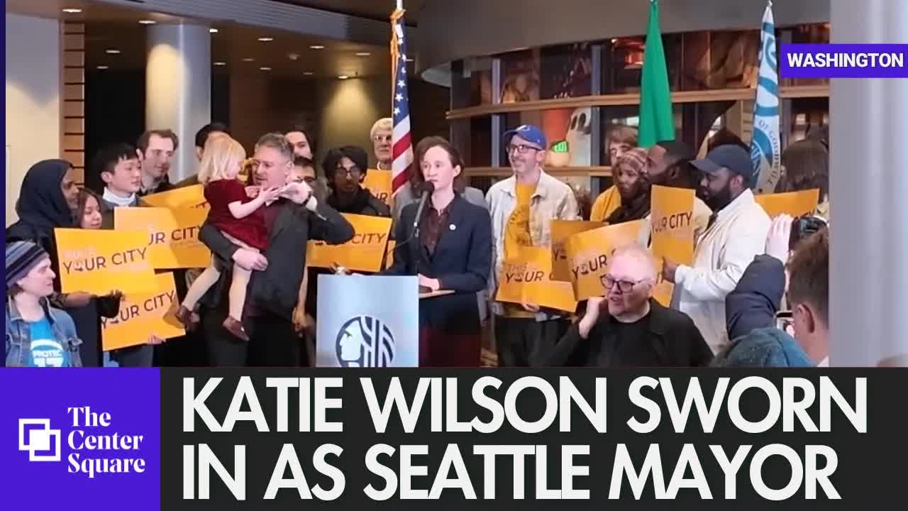 Katie Wilson sworn in as Seattle mayor