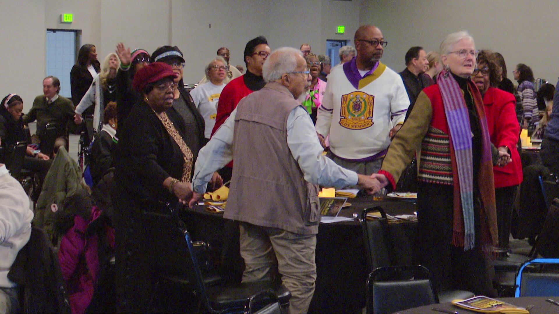 Lake Michigan College hosts community breakfast for Martin Luther King Day