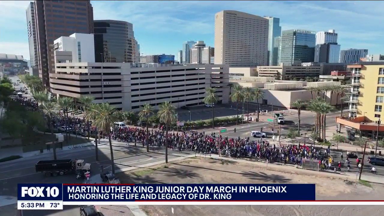MLK Jr. march in Phoenix honors his life, legacy