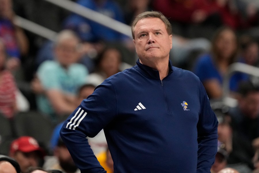 KU’s Bill Self taken to Lawrence hospital on Monday