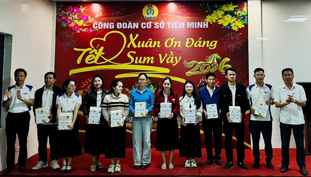 Tết sum vầy gắn kết người lao động tại Công ty Tiến Minh