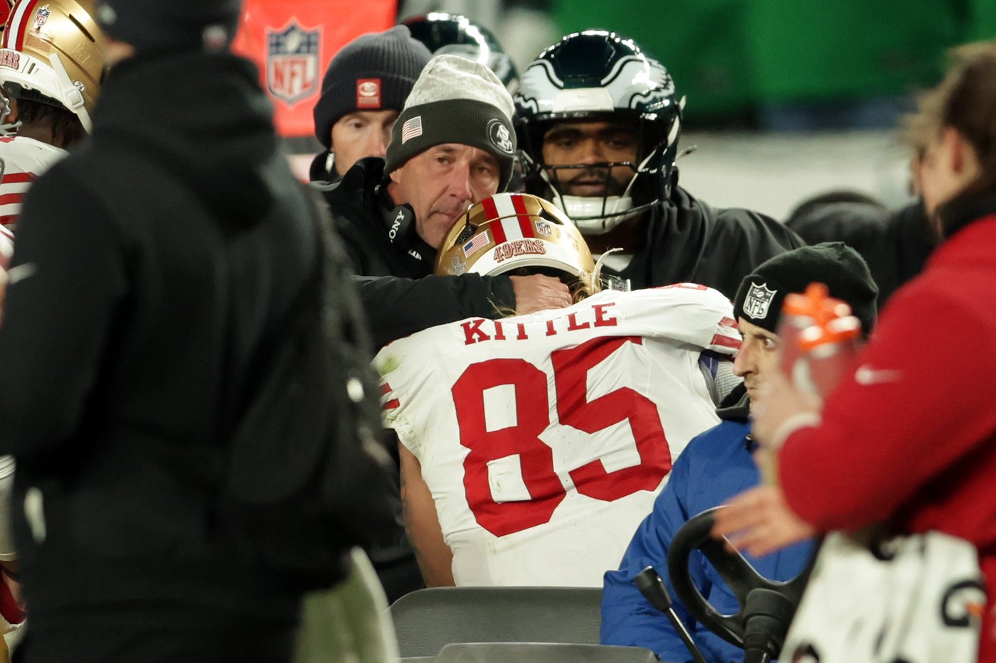 George Kittle's Achilles tendon injury deemed 'best-case scenario' by ...