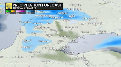 Treacherous travel as blowing snow, squalls hit parts of southern Ontario
