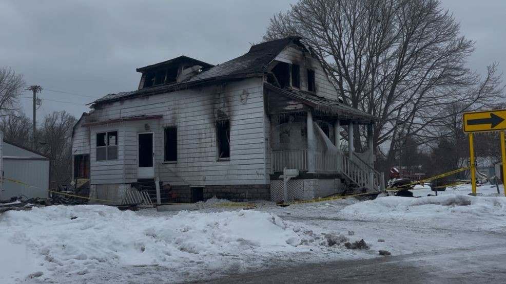 Two injured in Alpena house fire, including 2-year-old, transferred for ...