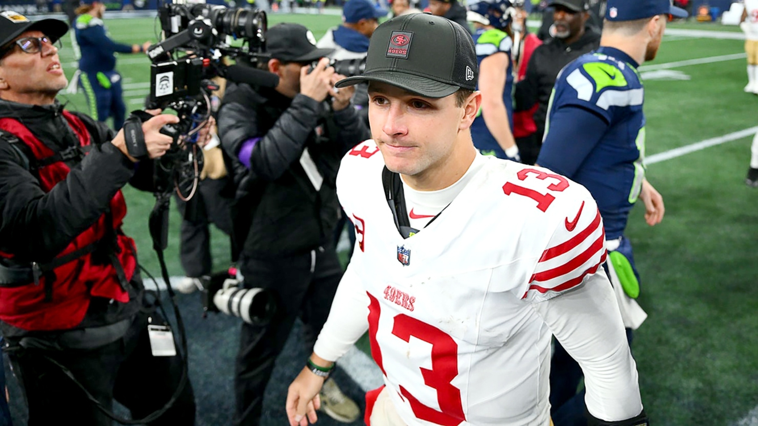 49ers notebook: Purdy reflects on tough season; Jennings talks future ...