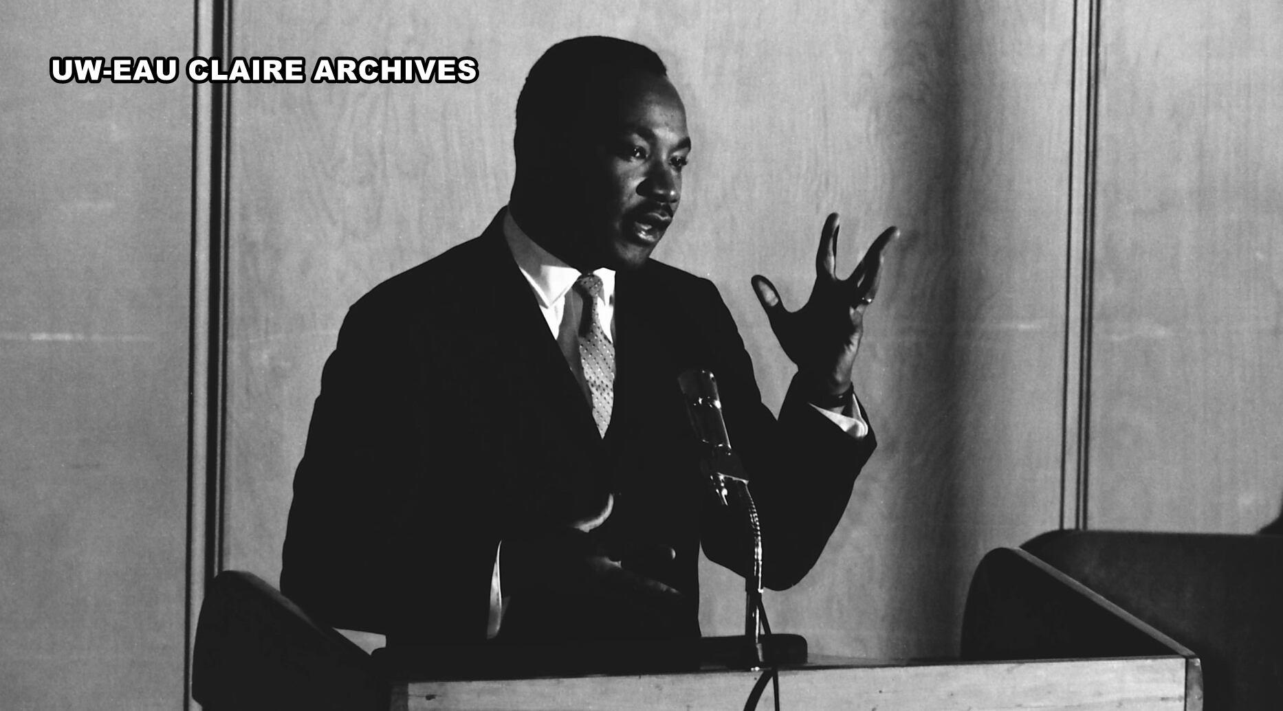 A look back to 1962 when Dr. King visited UW-Eau Claire