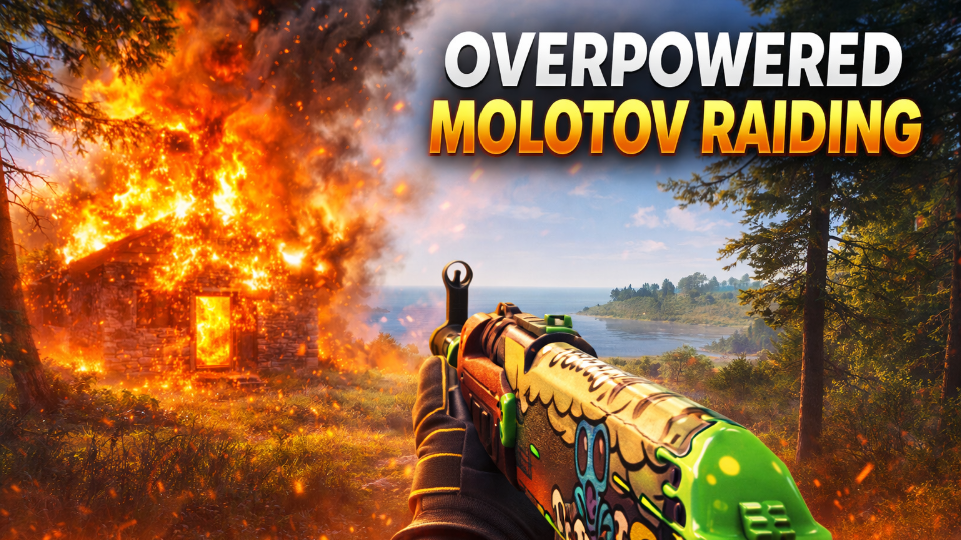 The new Molotov fire bomb might be overpowered