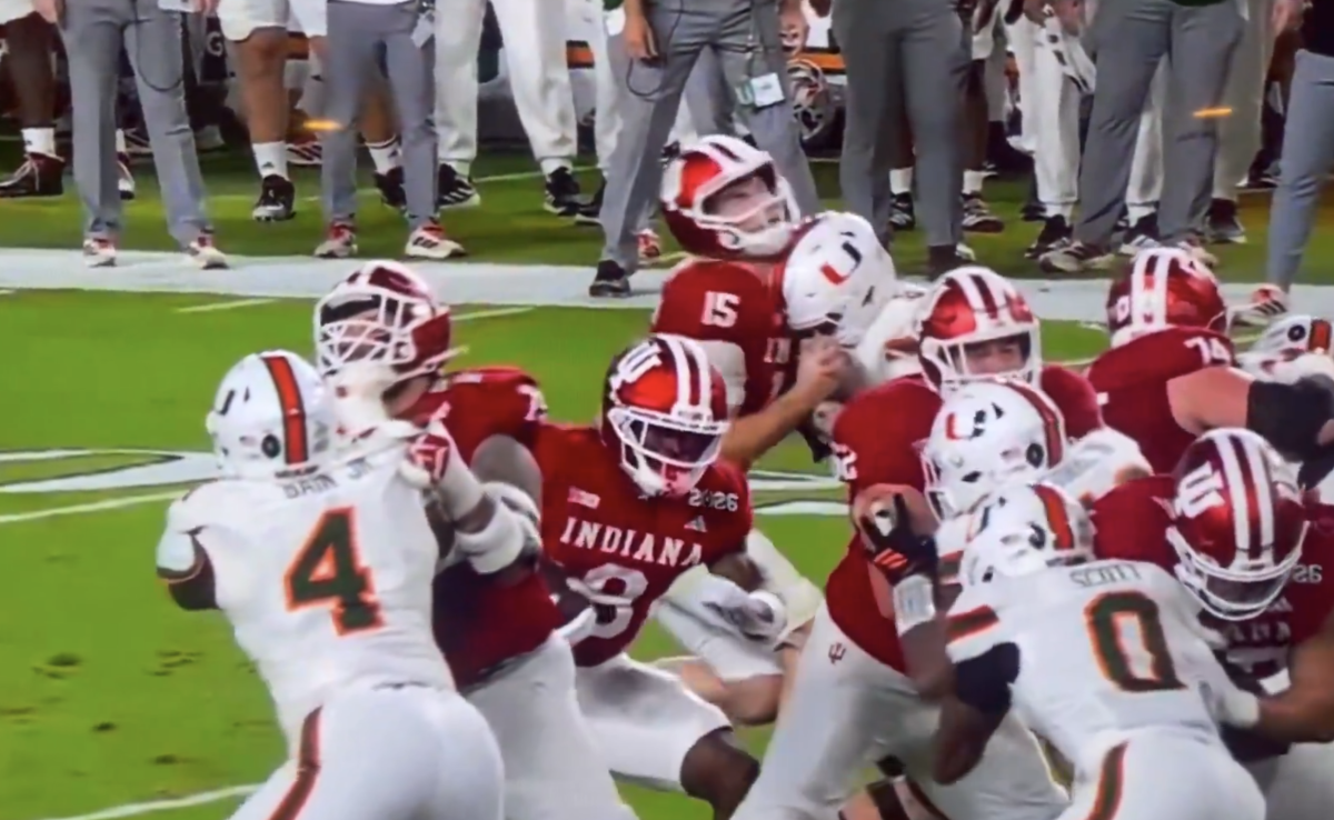 Miami accused of 'dirty' hit on Fernando Mendoza in national title game