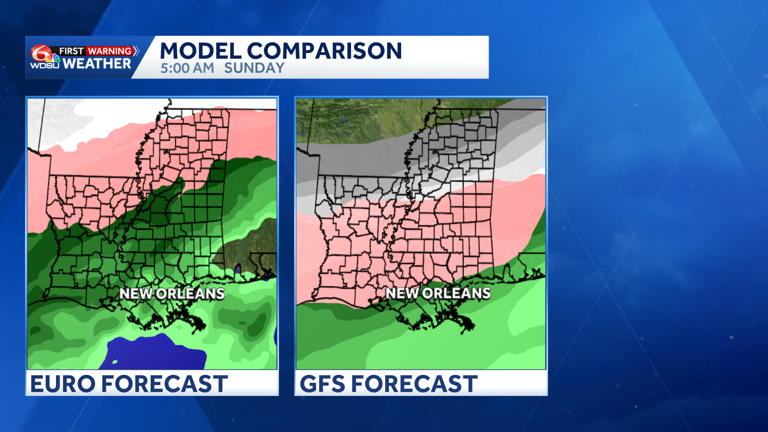 Growing risk of a southern winter storm this weekend. Here's the latest
