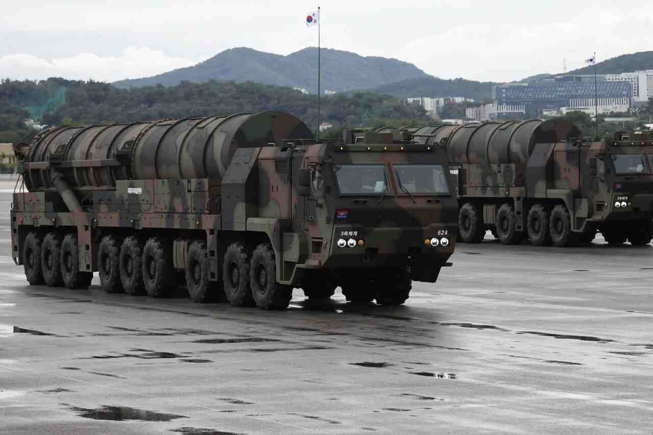 Hyunmoo-5 Rakete tritt in den Dienst in Südkorea ein