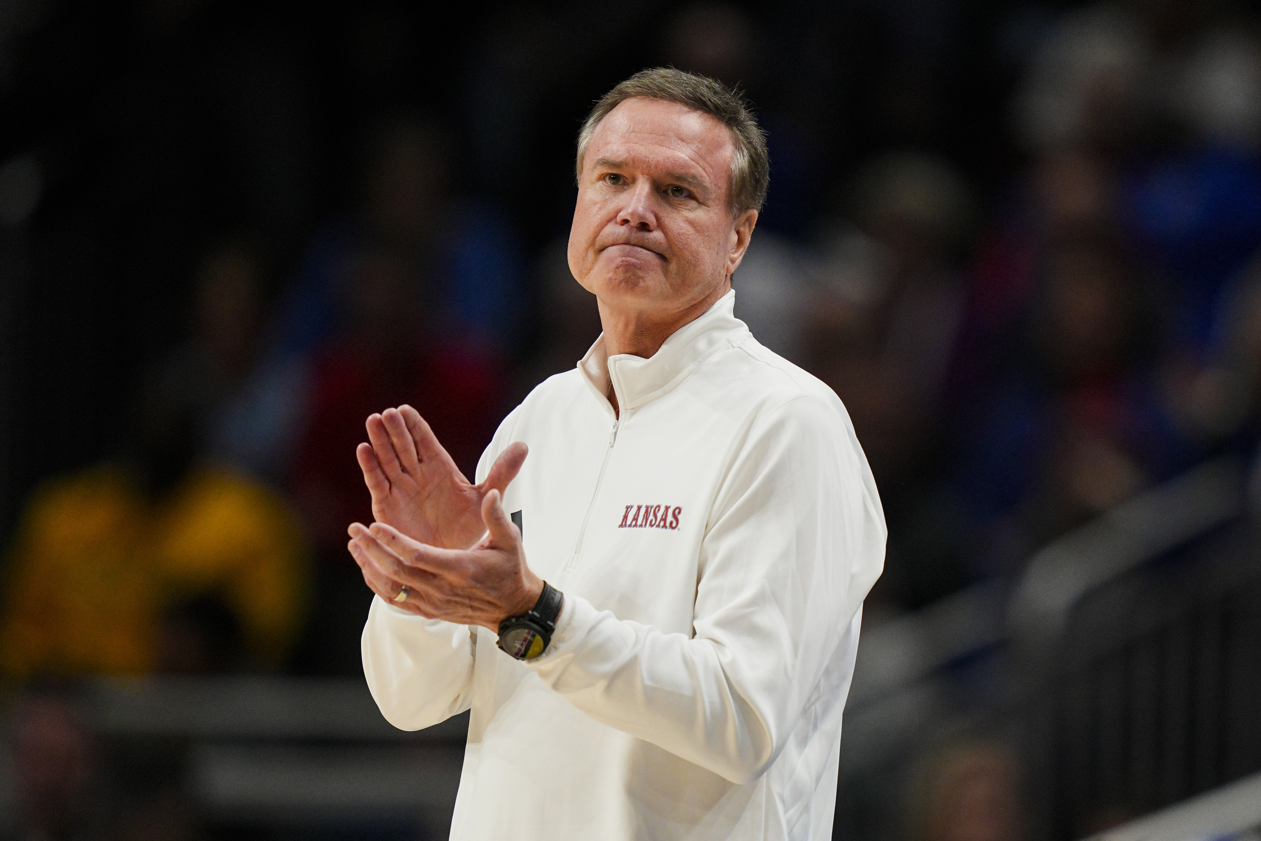 Kansas basketball head coach Bill Self taken to hospital
