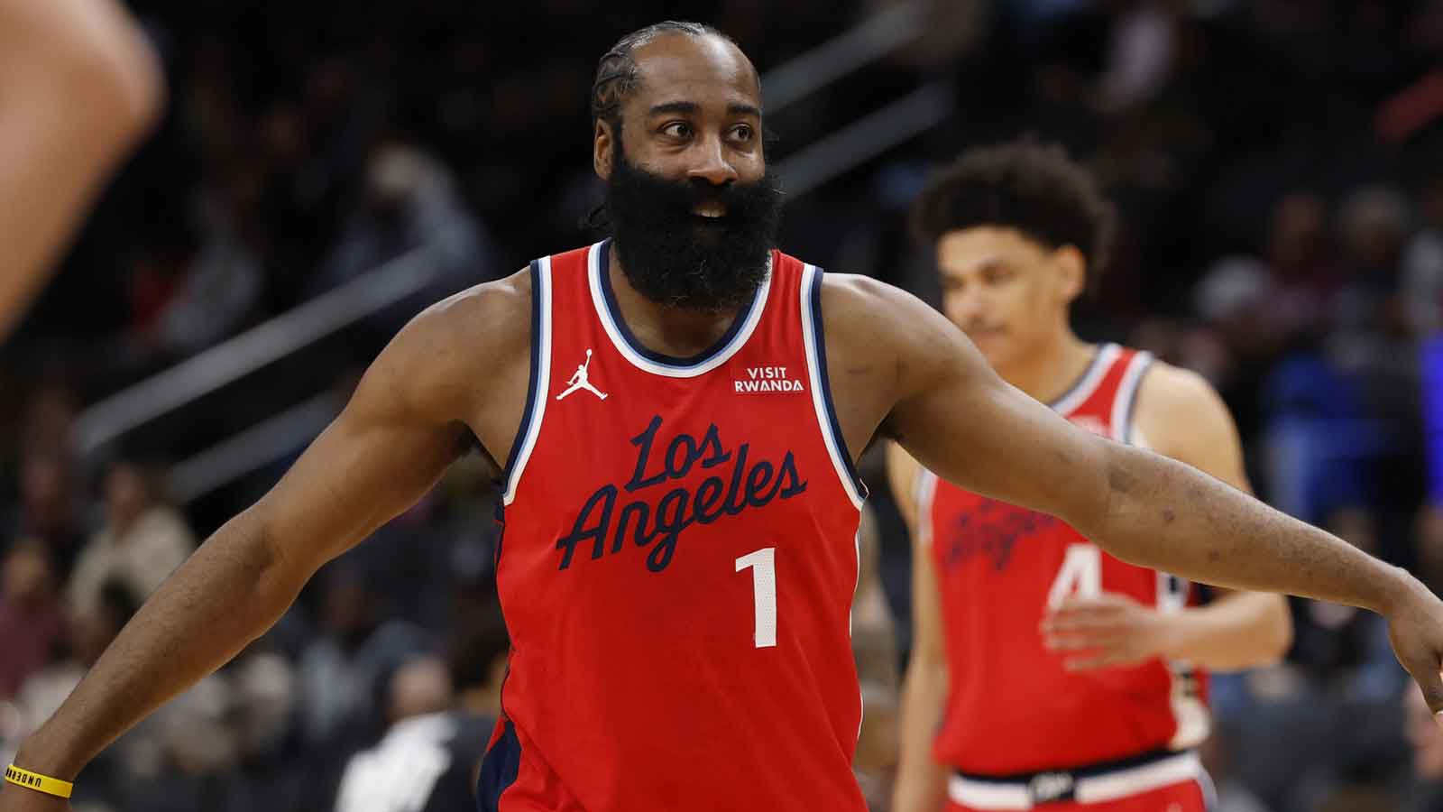 Clippers’ James Harden sets new career first with monster game vs. Wizards