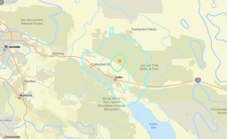 4.6-magnitude earthquake, aftershocks rattle Indio