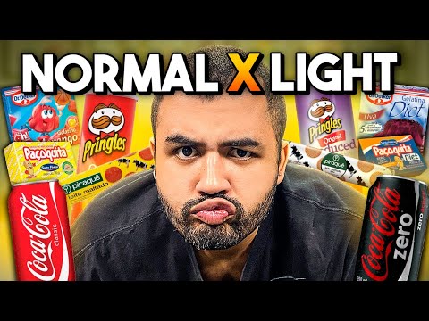 Comida diet vs. normal - qual a diferença?