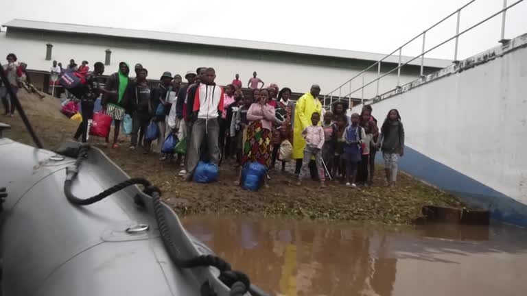 Mozambique floods displace thousands, cut off communities