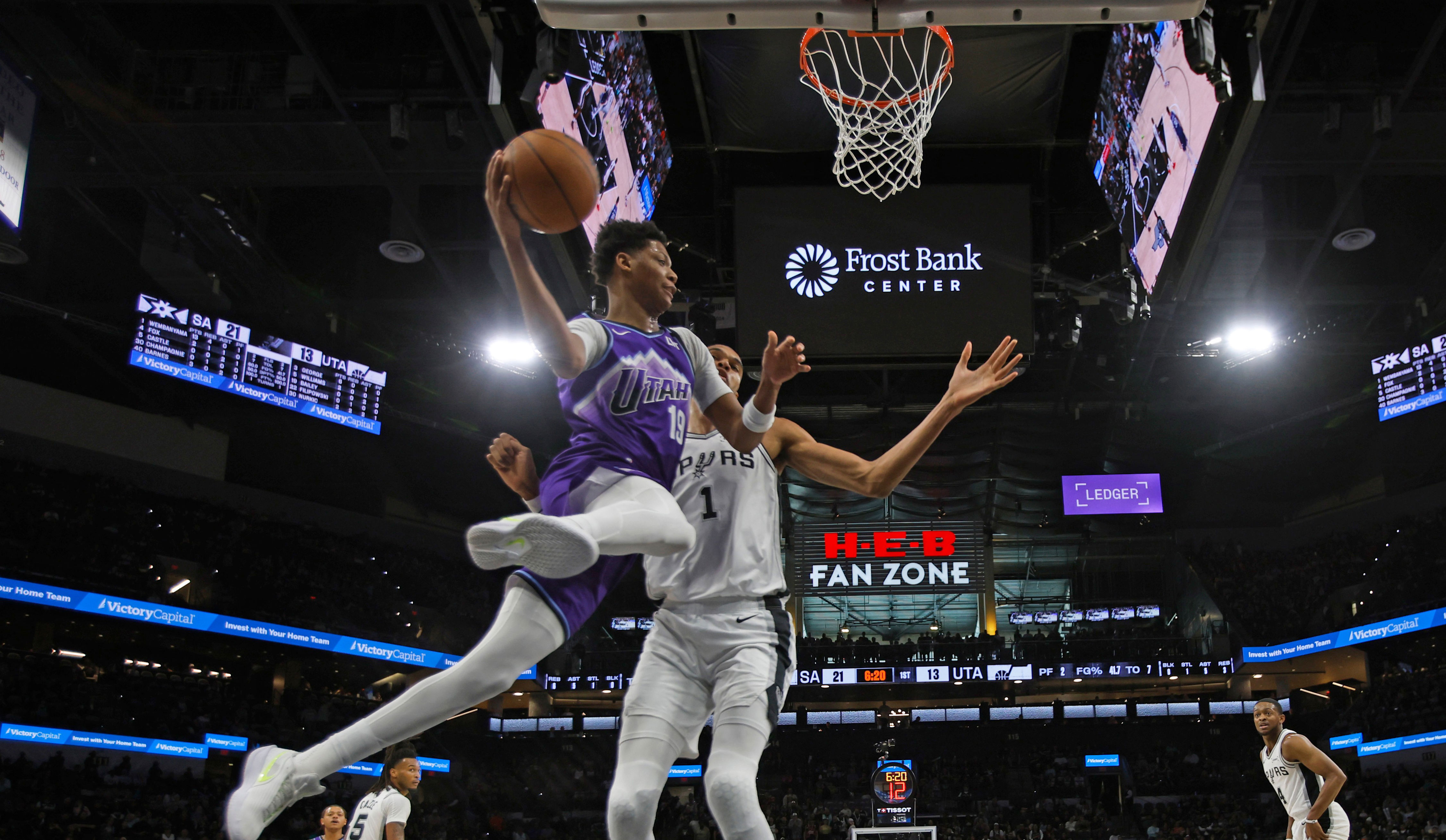 Utah Jazz vs San Antonio Spurs recap and final score: Keyonte George ...