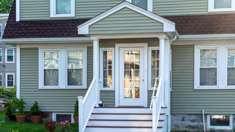 Add privacy and charm to your glass front door with one budget-friendly ...