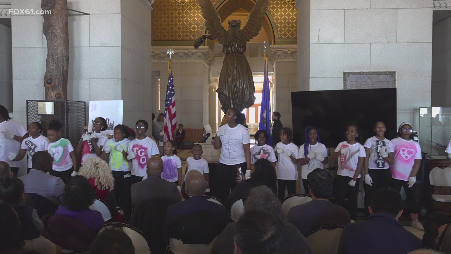 Martin Luther King Jr. Day celebrated at Connecticut State Capitol
