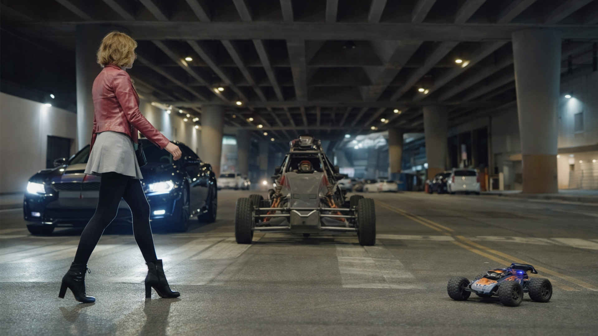 Behind the scenes of RC car vs jet engine