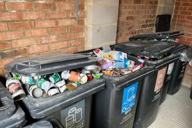 Council issue update on uncollected Xmas bins 'left overflowing' in Swindon