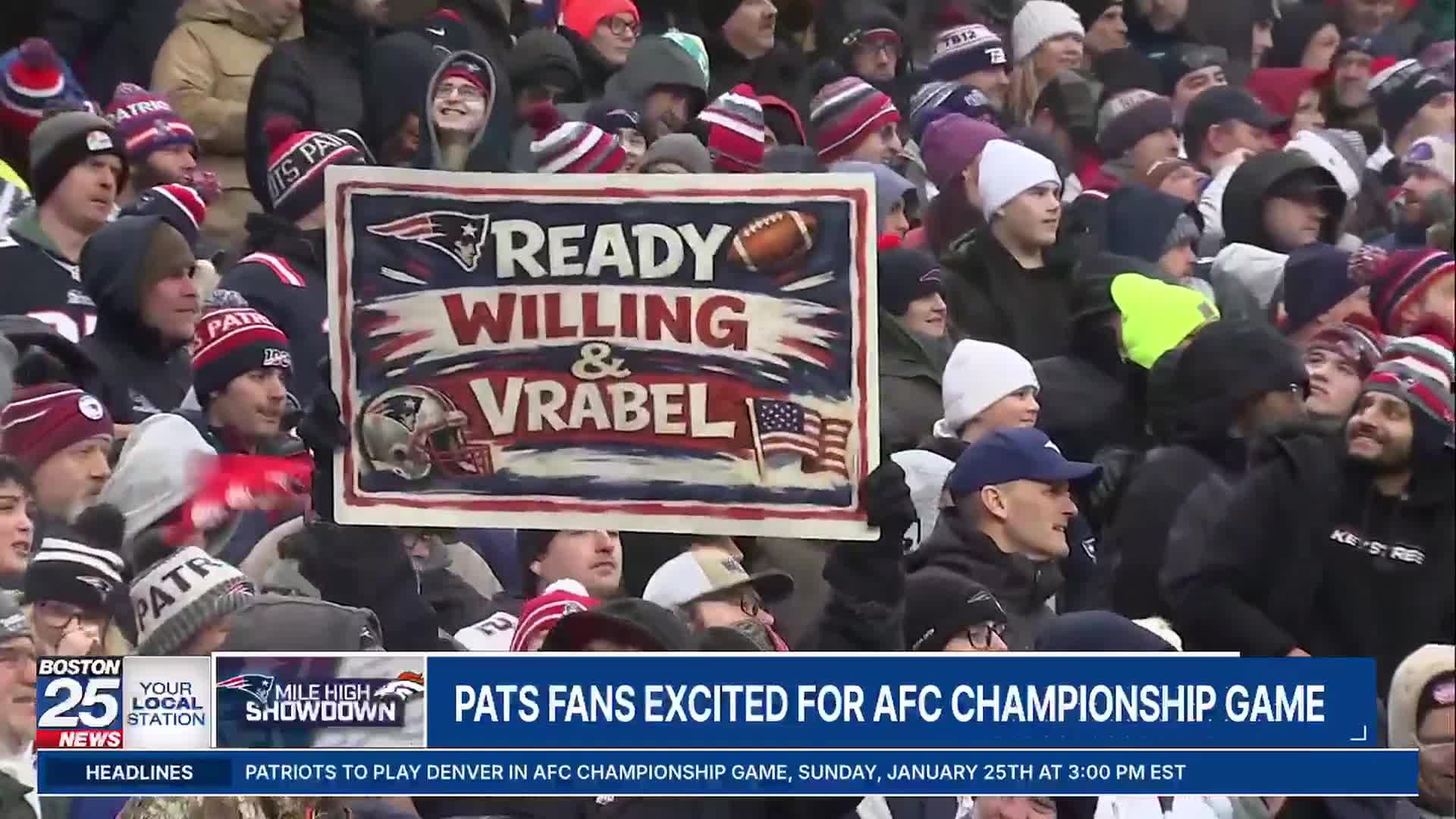 Everybody pray: Patriots fans riding high, snag gear at Pro Shop ahead ...