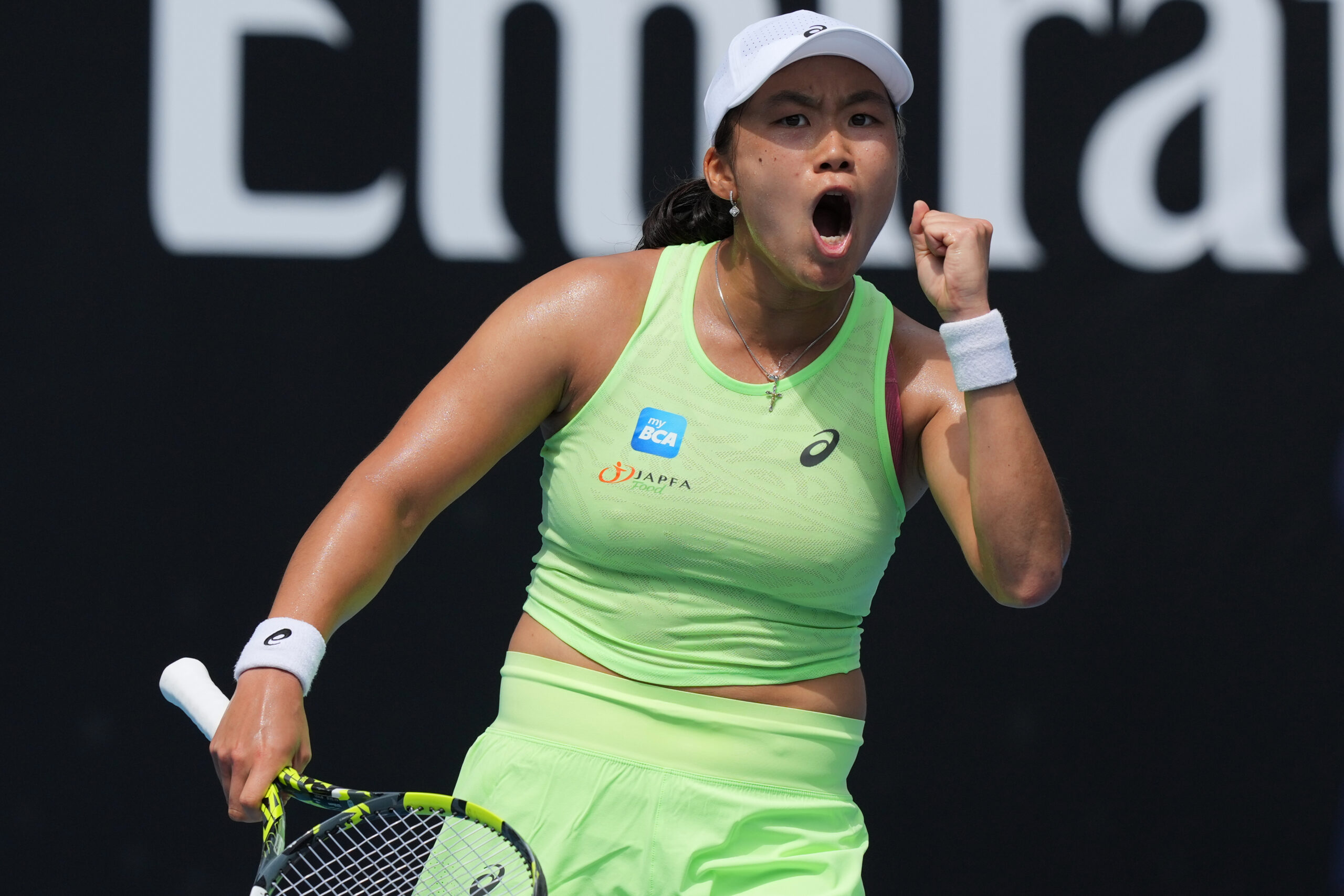 Janice Tjen first Indonesian to win at Australian Open in 28 years