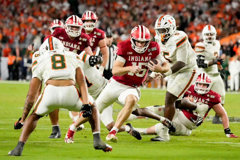 Fernando Mendoza stats, highlights tonight: Heisman Trophy winner leads ...