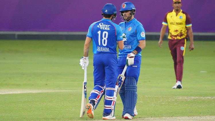 Afghanistan ease past second string West Indies to start T20 World Cup ...