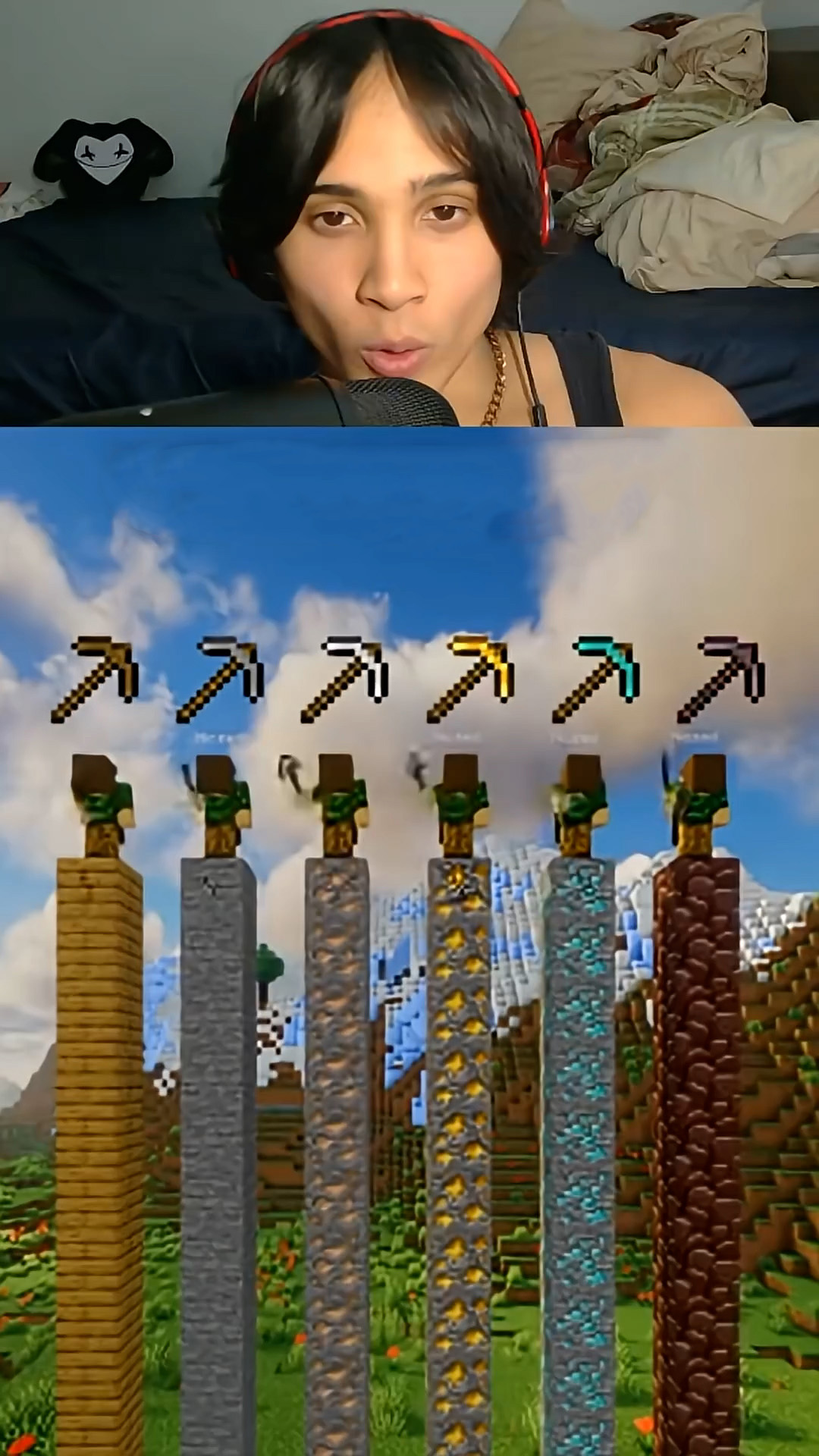 Which Minecraft pickaxe is actually the fastest?