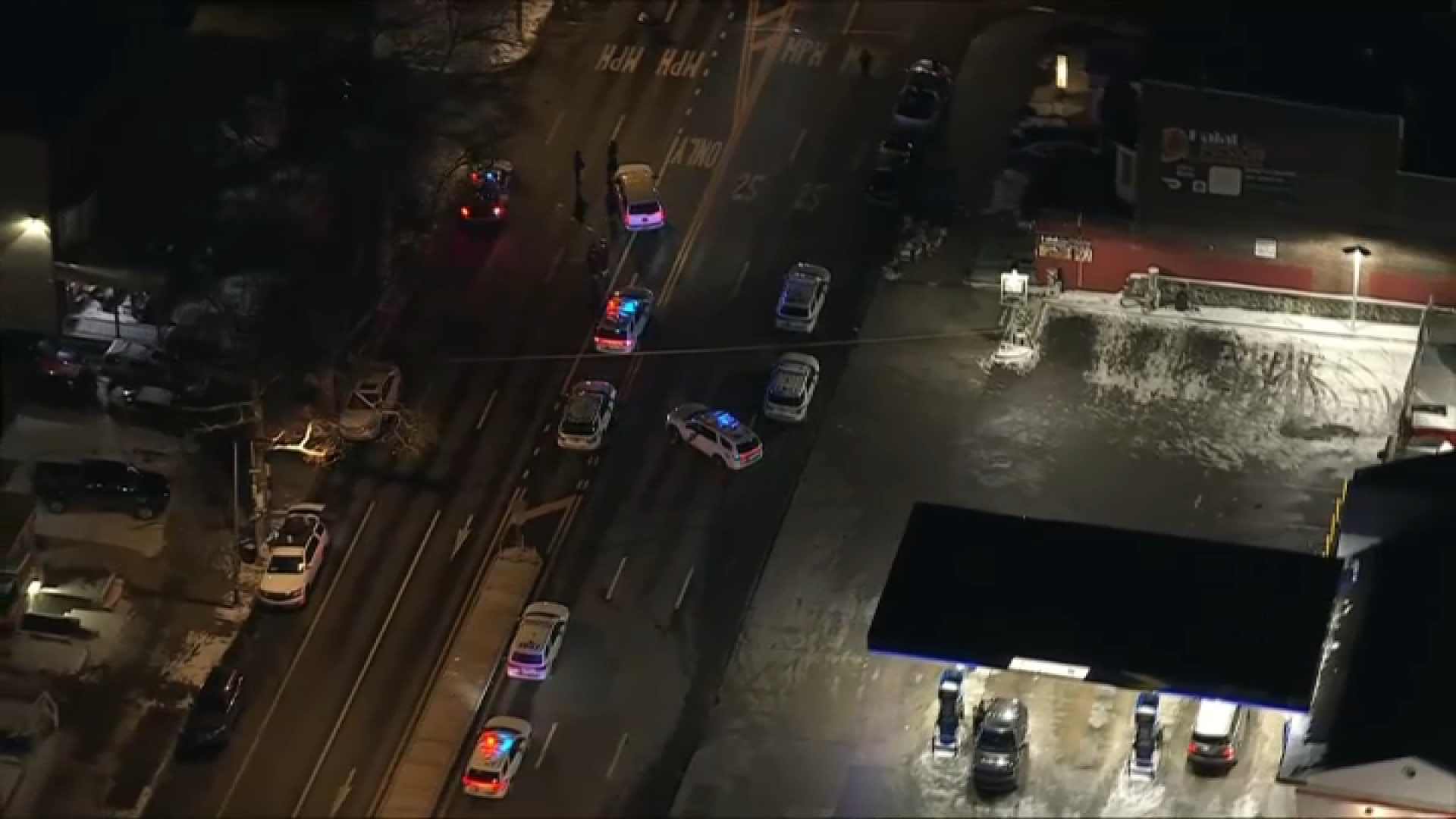 Heavy police presence shuts down section of North Broad Street on ...